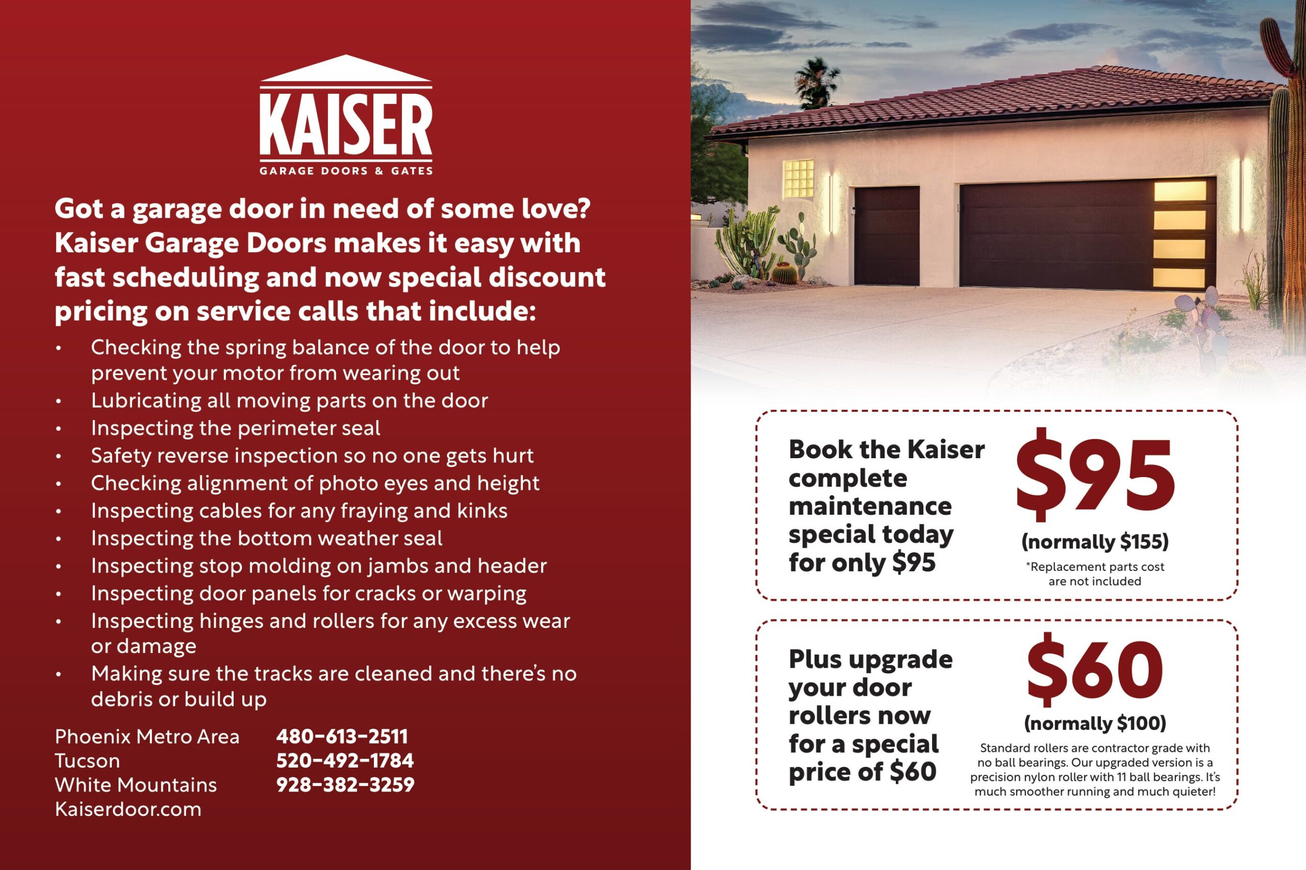 Coupons - Kaiser Garage Doors & Gates